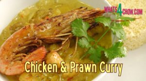 Chicken & Prawn Curry - Best Chicken & Prawn Recipe, How to Make Creamy ...